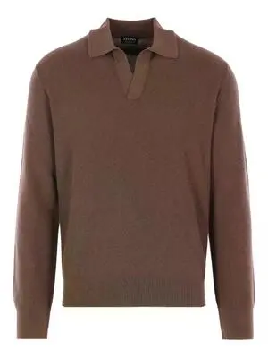 Zegna Open-collar Sweater