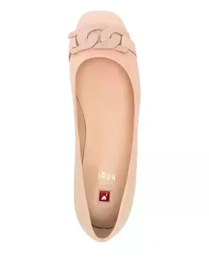 HOGL Chain-link Detail Ballet Flats