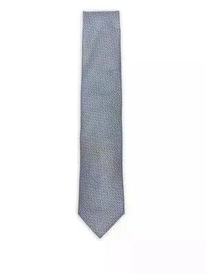 Brioni Silk Neck Tie - Blue