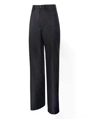 Balenciaga Pinstripe Trousers - Grey