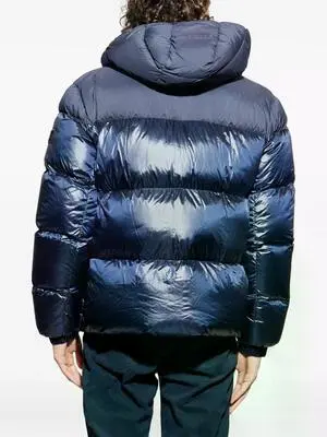 Add Hooded Puffer Jacket - Blue