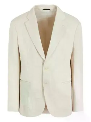 Giorgio Armani Single-breasted Textured Blazer