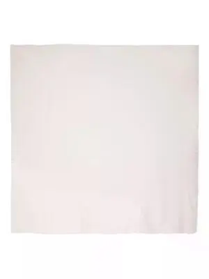 Faliero Sarti Frayed-edge Square-shape Scarf - Neutrals