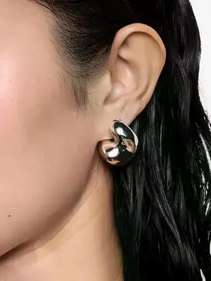 MARIA BLACK Saddle Earring Medium