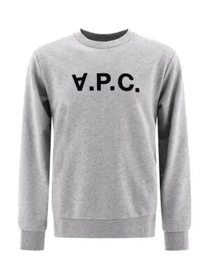 A.p.c. Standard Grand Vpc Gots Sweatshirt - Grey