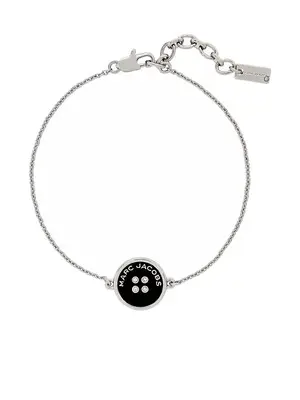 Marc Jacobs Button Bracelet - Silver