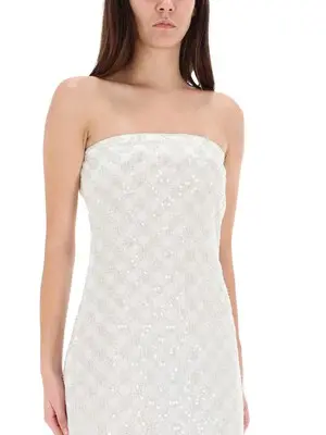 ROTATE BY BIRGER CHRISTENSEN Long Dress With Beads