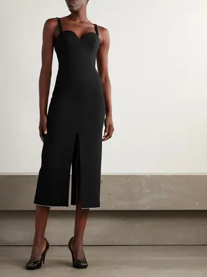 Givenchy Wool-blend Crepe Midi Dress