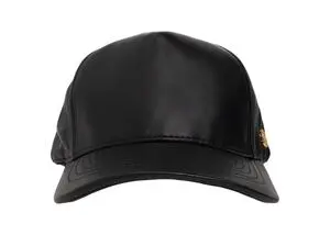 Amiri Ma Pin Leather Cap - Black