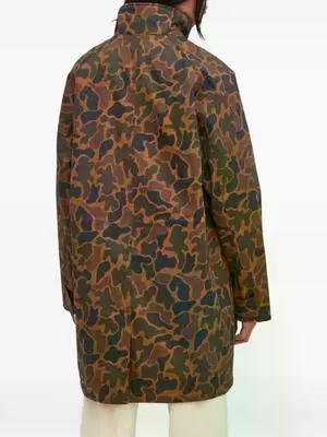 LES DEUX Camouflage Pattern Padded Coat
