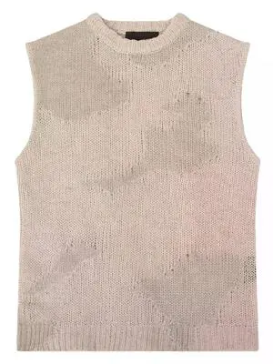 HELIOT EMIL Crew-neck Wool Vest