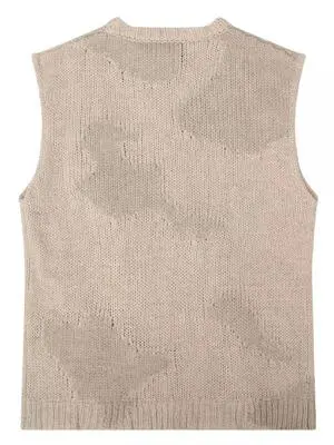 HELIOT EMIL Crew-neck Wool Vest