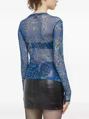 Hugo Paisley Long-sleeved Top