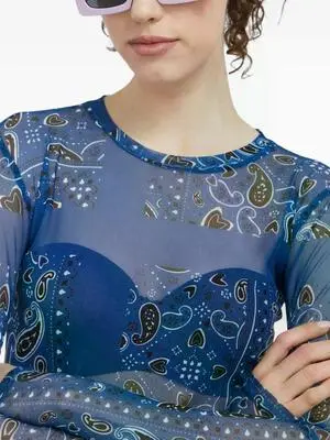 Hugo Paisley Long-sleeved Top