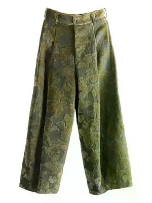UMA WANG Jacquard Palazzo Trousers