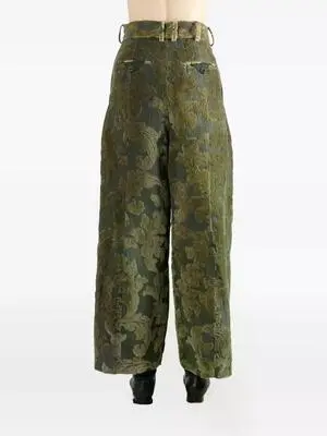 UMA WANG Jacquard Palazzo Trousers
