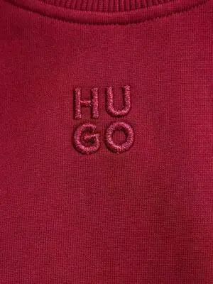 Hugo Logo-embroidered Sweatshirt