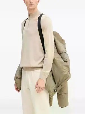 TRUSSARDI Hooded Puffer Coat - Neutrals