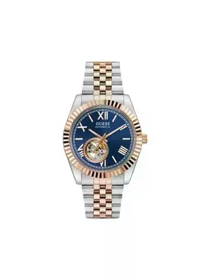 Guess Skeleton Sub-dial 44mm - Blue