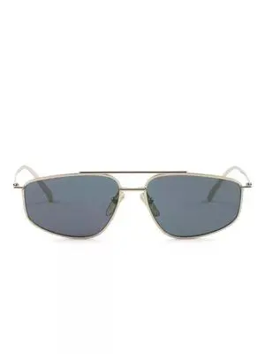 Prada Metal Geometric Sunglasses - Gold