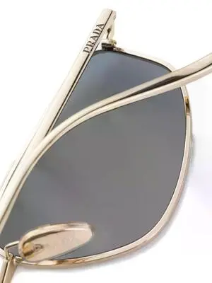 Prada Geometric-frame Sunglasses
