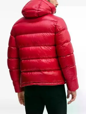 BLAUER. Hooded Padded Jacket - Red