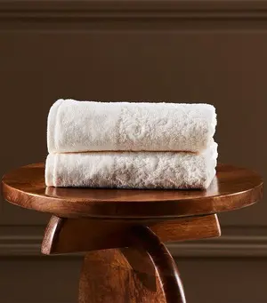 YVES DELORME Leopard Bath Sheet