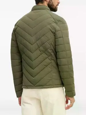Guess Chevron Padded Zip-up Jacket