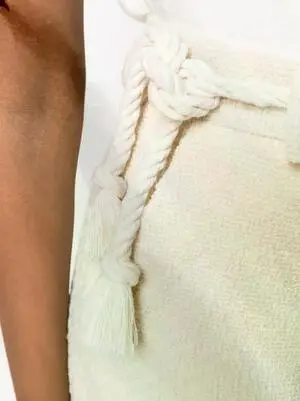 BENJAMIN BENMOYAL Azoul Rope-detail Trousers