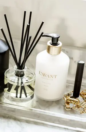 L'AVANT COLLECTIVE Fresh Linen Reed Diffuser - White