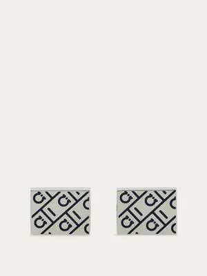 FERRAGAMO Monogram Cufflinks - Silver