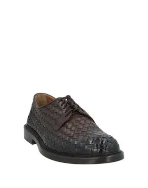 DOUCAL'S Lace-up Leather Derby Shoes