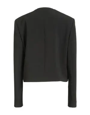 MSGM Crepe Jacket With Appliqués