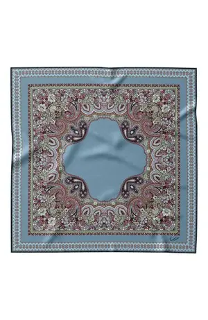 ELIZABETTA Marcellosilk Neckerchief For - Blue