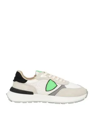 Philippe Model Leather And Textile Sneakers - White