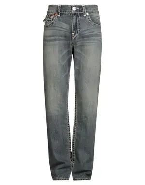 True Religion Straight-leg Jeans With Appliqués And Embroidered Logo