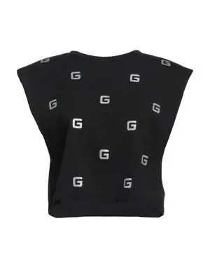 GAELLE PARIS Logo Glitter Print T-shirt