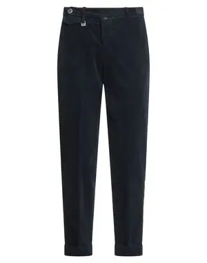 BARBATI Tapered Velvet Trousers - Blue