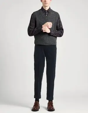 BARBATI Tapered Velvet Trousers - Blue