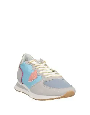 Philippe Model Sky Soft Leather Sneakers - Blue
