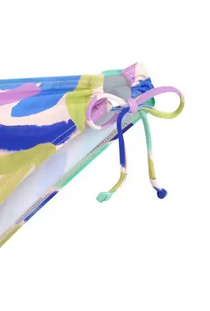 LASCANA Brushstroke Print Bikini Bottom