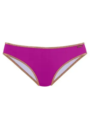 LASCANA Metallic Trim Classic Bikini Bottom