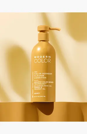 MODERN COLOR Honey 3-in-1 Hair Color Refresh Cleanse Conditioner - Single