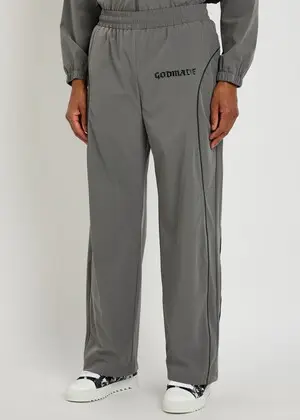 GOD MADE Phantom Logo Cotton Track Pants