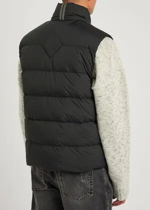 Canada Goose Crofton Padded Enduraluxe Shell Gilet - Black