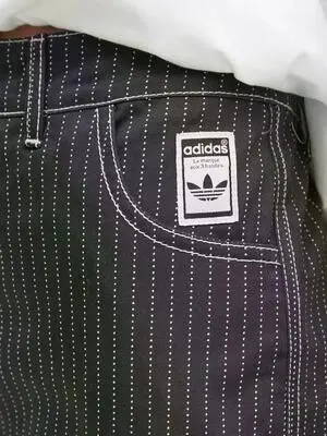 Adidas Pinstriped Panelled Trousers