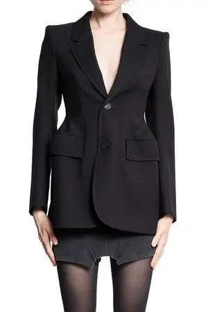 Balenciaga Balenciaga Hourglass Jacket - Black