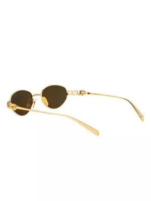 Gucci Oval-frame Sunglasses