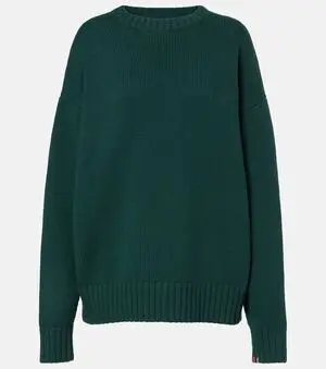 EXTREME CASHMERE Lovely Ribbed-Knit Cashmere Sweater
