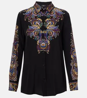 Etro Pointed Collar Shirts For Women